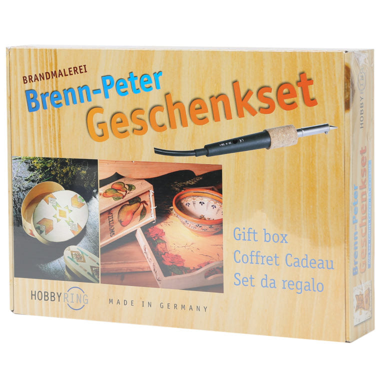Houtbrander Geschenkset BRENN-PETER 1 | Pyrografie set